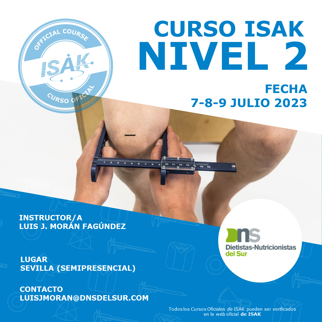 ISAK NIVEL 2: CURSO DE ACREDITACIÓN INTERNACIONAL EN CINEANTROPOMETRÍA ...